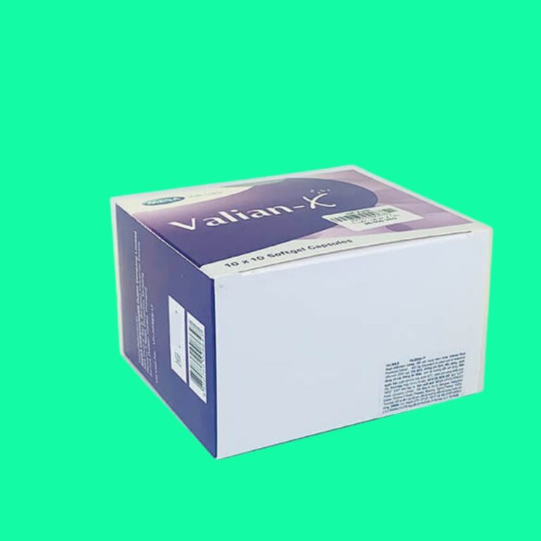 Thuốc Valian-X là thuốc gì? giá bao nhiêu? mua ở đâu? có tác dụng gì?