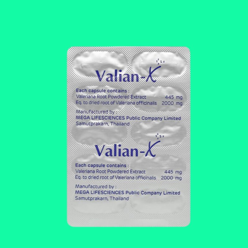 Thuốc Valian-X là thuốc gì? giá bao nhiêu? mua ở đâu? có tác dụng gì?