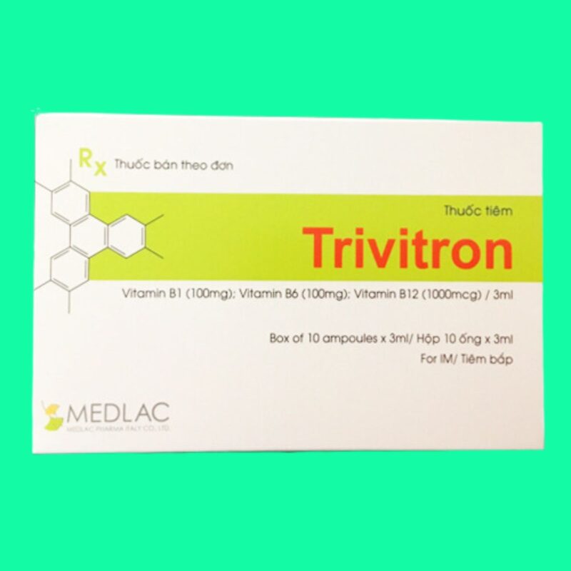 Thuốc Trivitron: Công dụng, liều dùng, lưu ý tác dụng phụ, giá bán