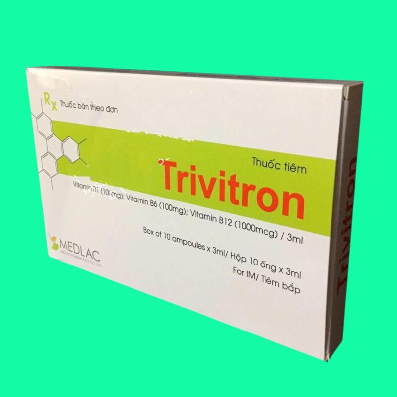 Thuốc Trivitron: Công dụng, liều dùng, lưu ý tác dụng phụ, giá bán