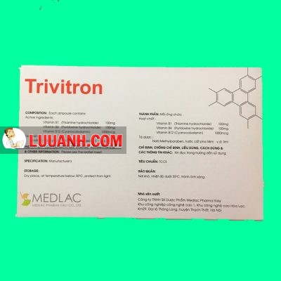 Thuốc Trivitron: Công dụng, liều dùng, lưu ý tác dụng phụ, giá bán