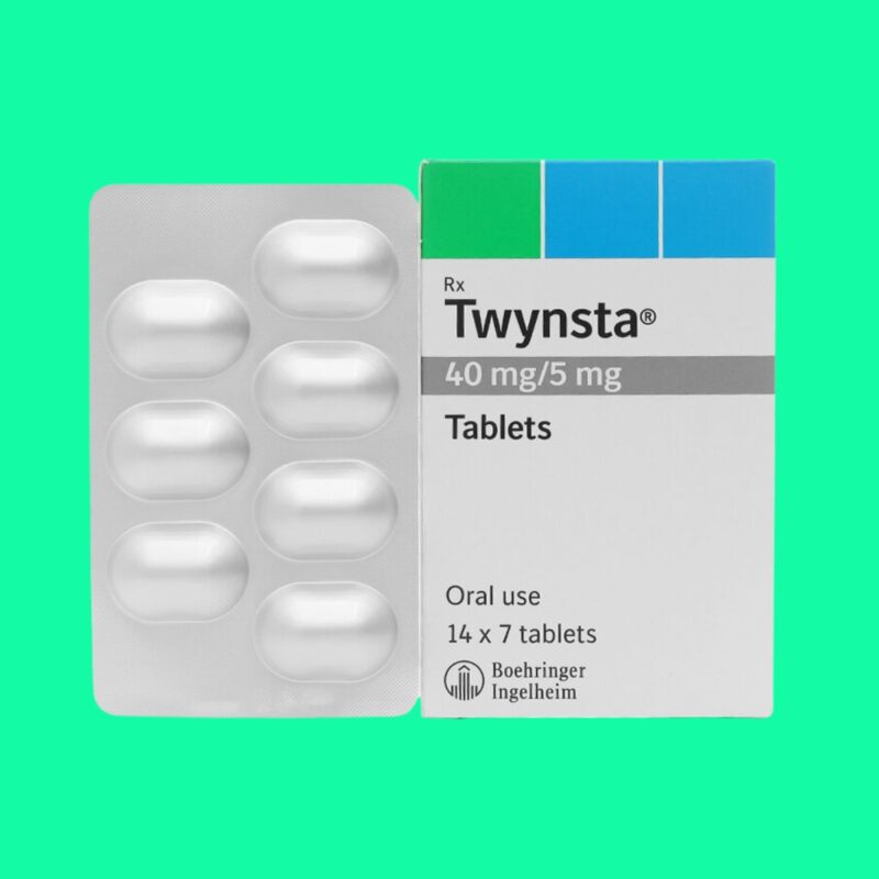 Thuốc Twynsta 40mg/5mg là thuốc gì? giá bao nhiêu? mua ở đâu? có tác ...