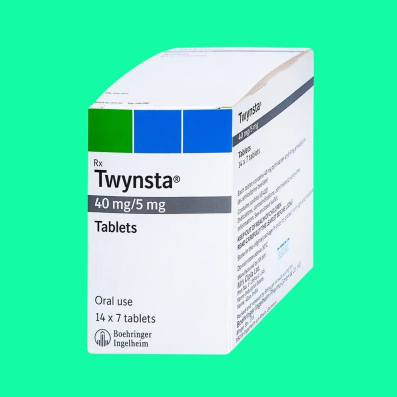 Thuốc Twynsta 40mg/5mg là thuốc gì? giá bao nhiêu? mua ở đâu? có tác ...