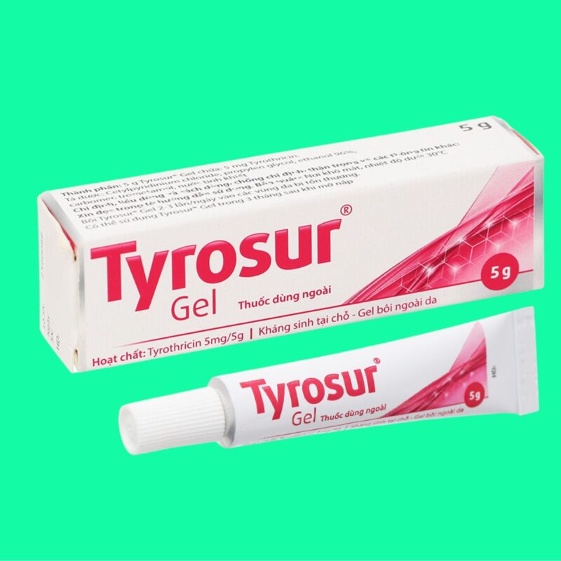 Thuốc Tyrosur là thuốc gì? giá bao nhiêu? mua ở đâu? có tác dụng gì?