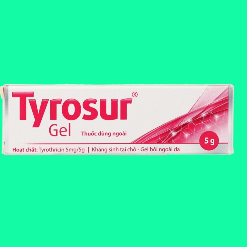 Thuốc Tyrosur là thuốc gì? giá bao nhiêu? mua ở đâu? có tác dụng gì?