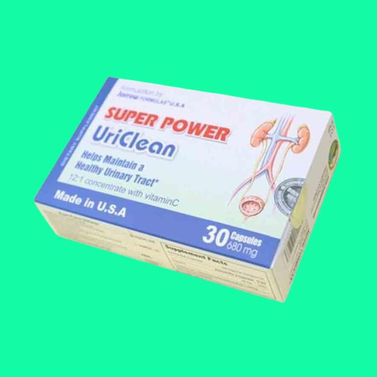 Thuốc UriClean: Công dụng, liều dùng và lưu ý khi sử dụng