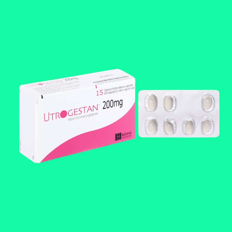Thuốc Utrogestan 200mg: Công dụng, liều dùng, lưu ý tác dụng phụ, giá bán