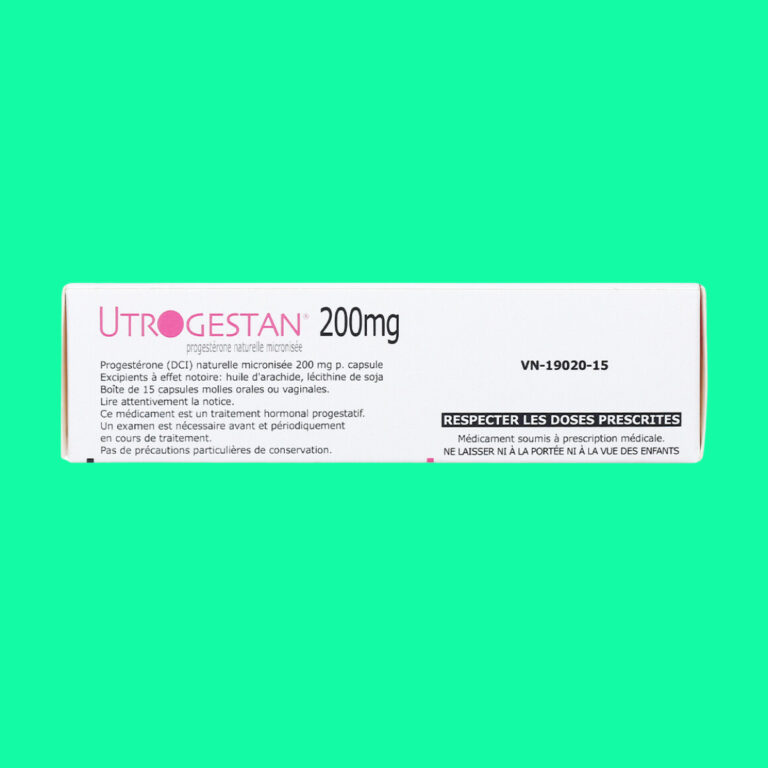Thuốc Utrogestan 200mg: Công dụng, liều dùng, lưu ý tác dụng phụ, giá bán