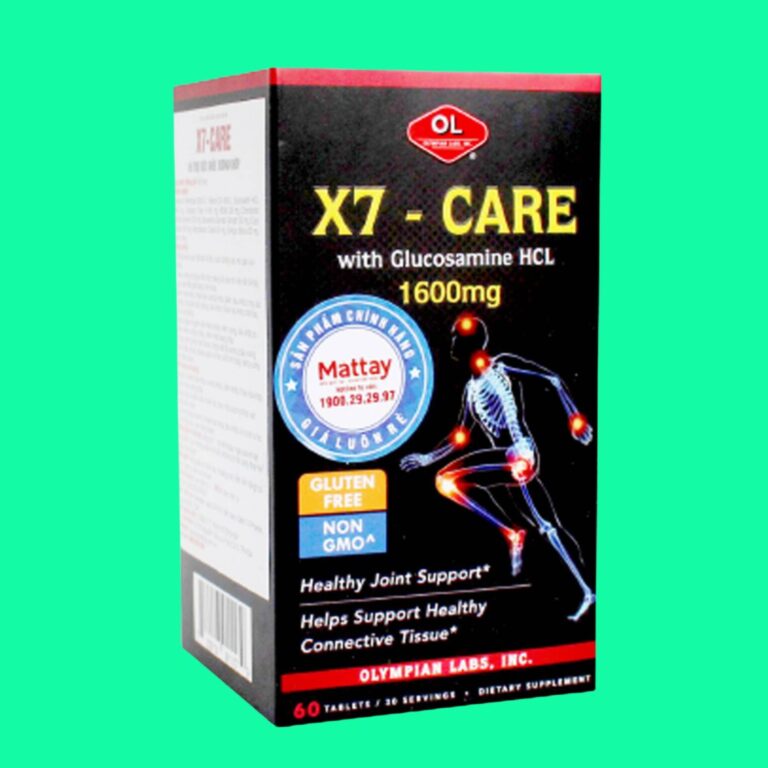 Thuốc X7 - Care: Công dụng, liều dùng, lưu ý tác dụng phụ, giá bán
