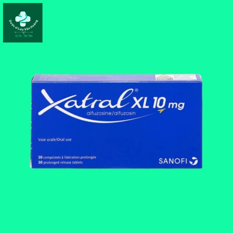 Thuốc Xatral Xl 10mg là thuốc gì? giá bao nhiêu? mua ở đâu? có tốt không