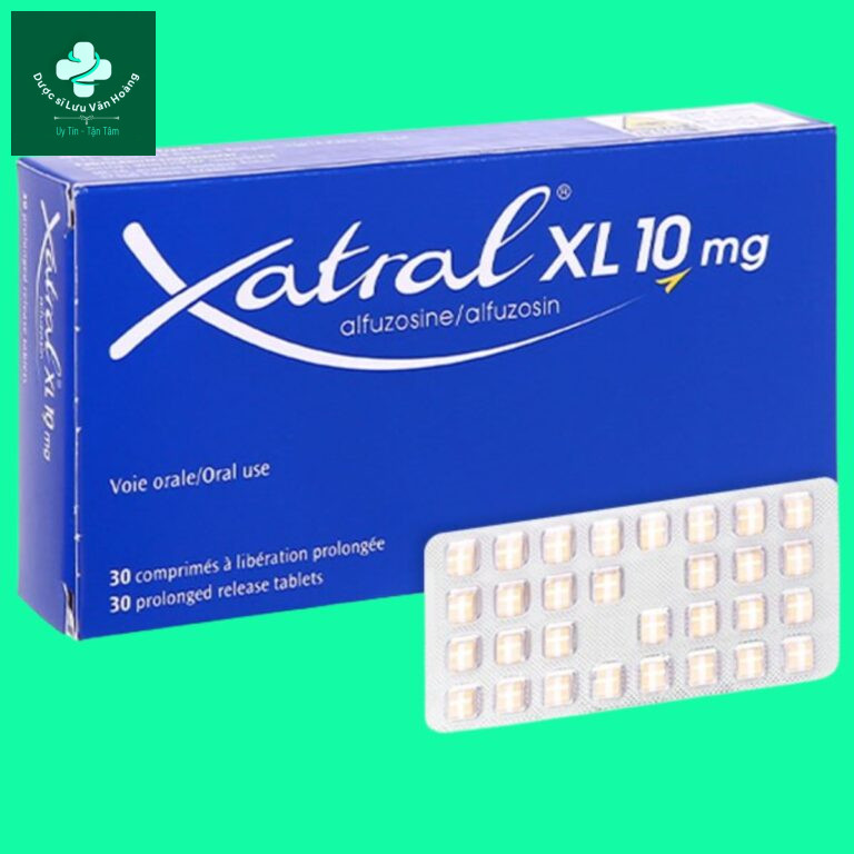 Thuốc Xatral Xl 10mg là thuốc gì? giá bao nhiêu? mua ở đâu? có tốt không
