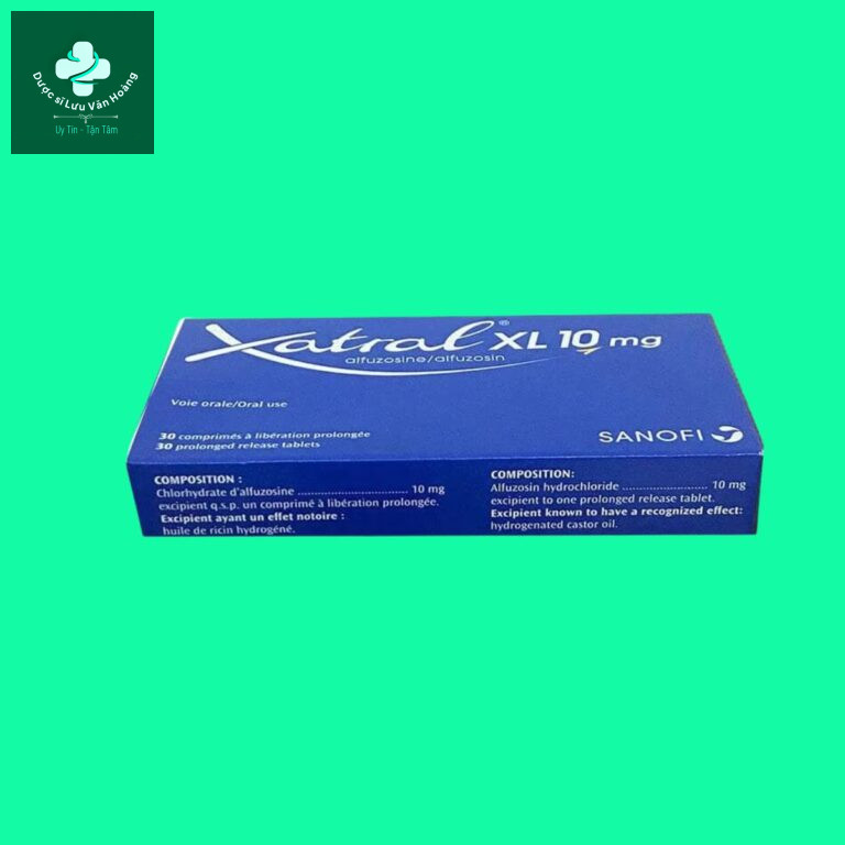 Thuốc Xatral Xl 10mg là thuốc gì? giá bao nhiêu? mua ở đâu? có tốt không