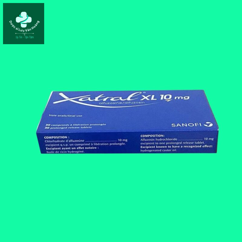 Thuốc Xatral Xl 10mg là thuốc gì? giá bao nhiêu? mua ở đâu? có tốt không