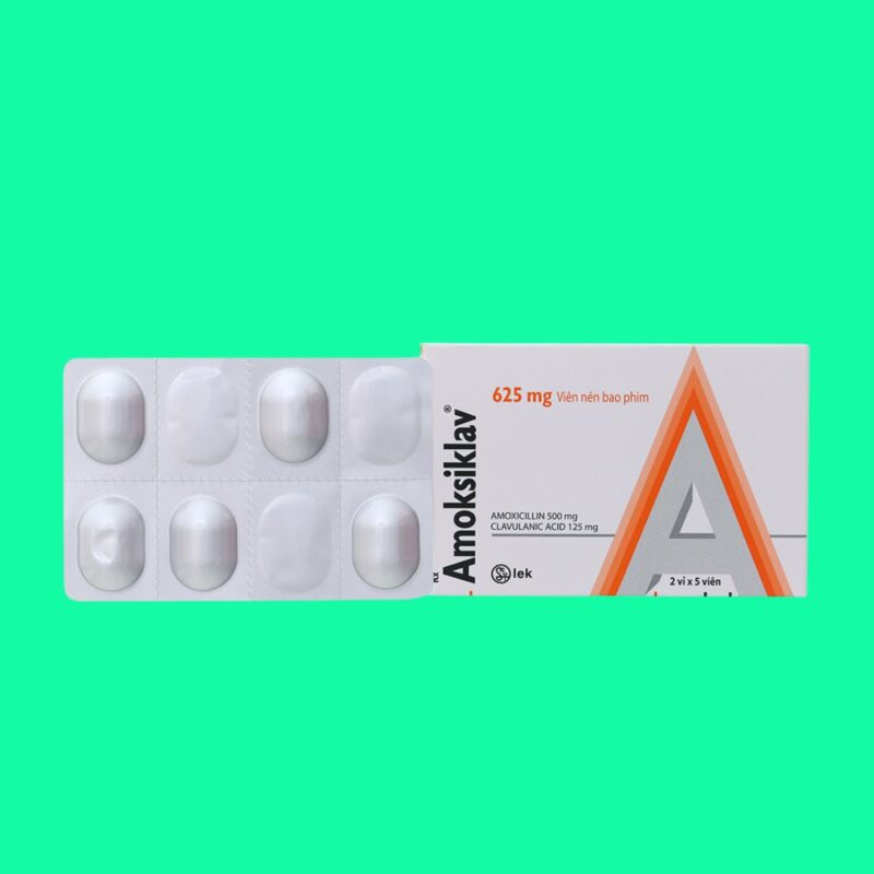 Thuốc Amoksiklav 625mg: Công dụng, liều dùng và lưu ý tác dụng phụ