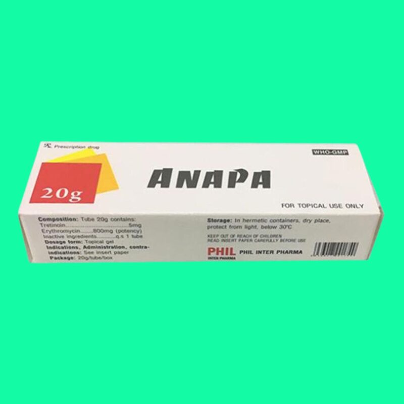 Thuốc Anapa là thuốc gì? giá bao nhiêu? mua ở đâu? có tác dụng gì?