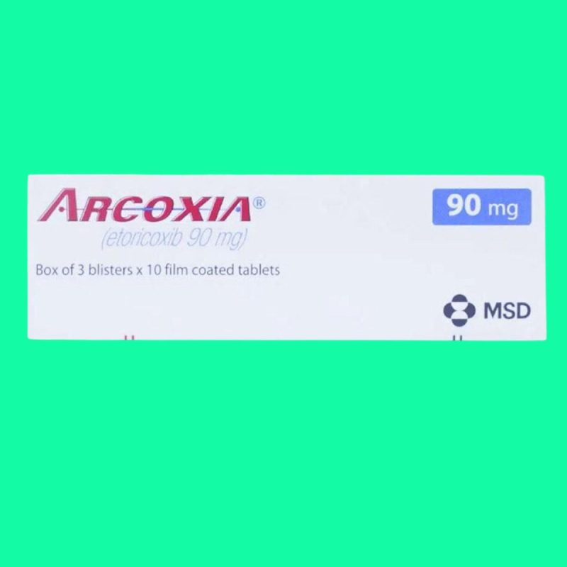 Arcoxia 90mg là thuốc gì? Giá bao nhiêu? Mua ở đâu? Có tác dụng gì?