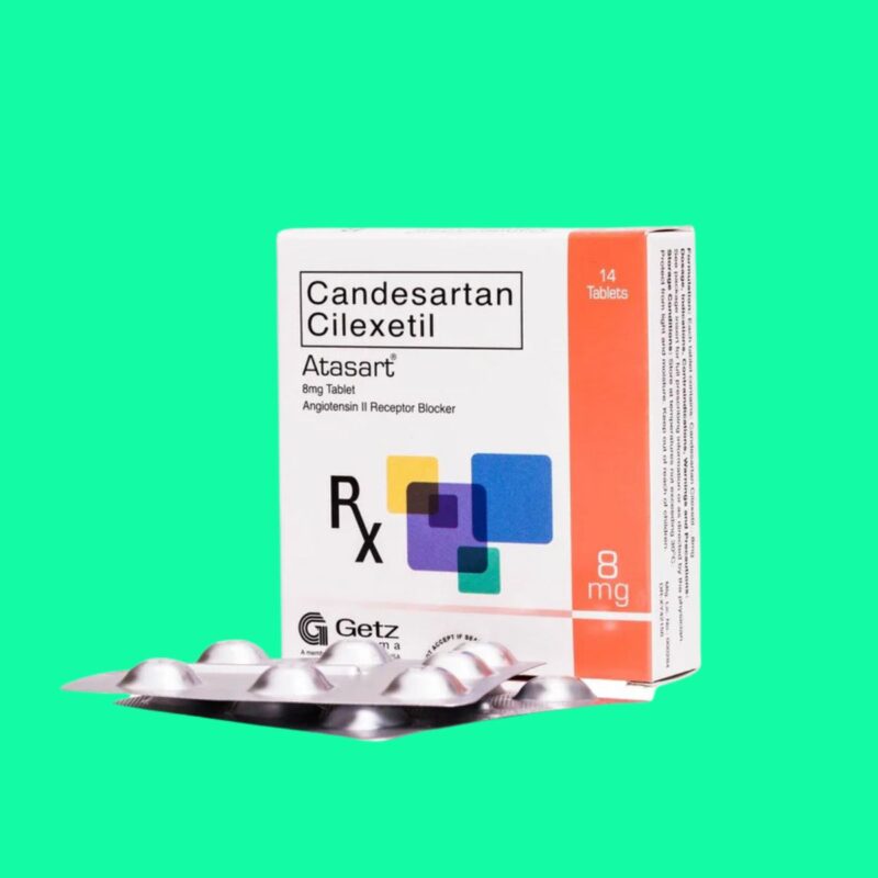 Thuốc Atasart 8mg: Công dụng, liều dùng, lưu ý tác dụng phụ