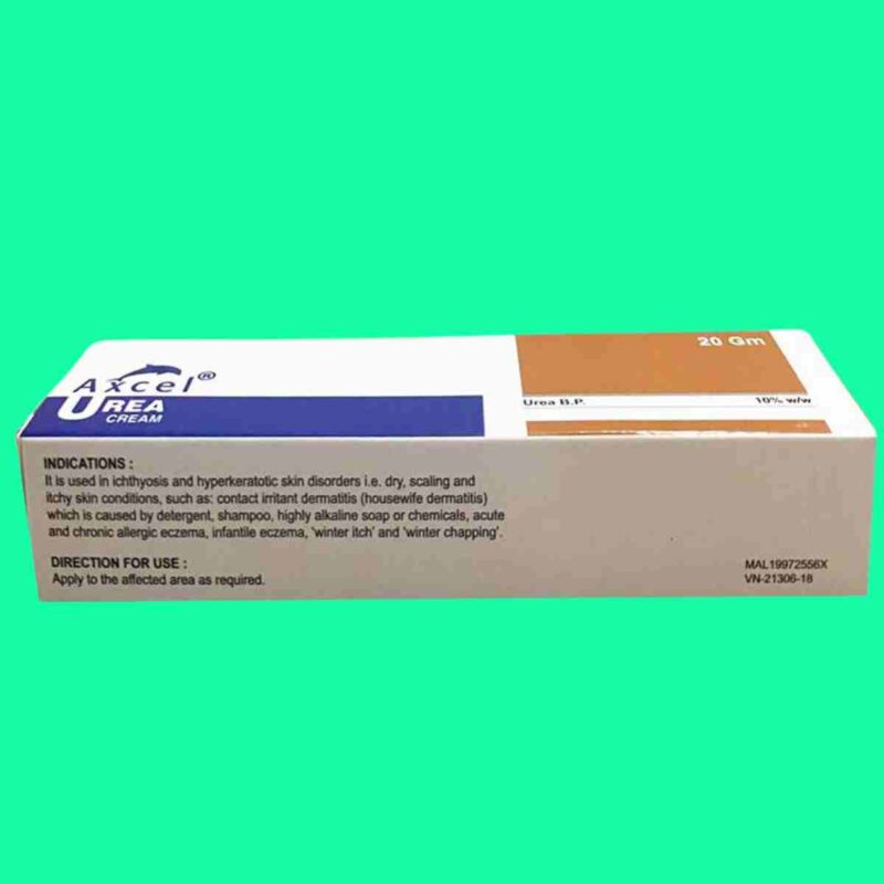 Thuốc Axcel urea cream là thuốc gì? giá bao nhiêu? mua ở đâu?