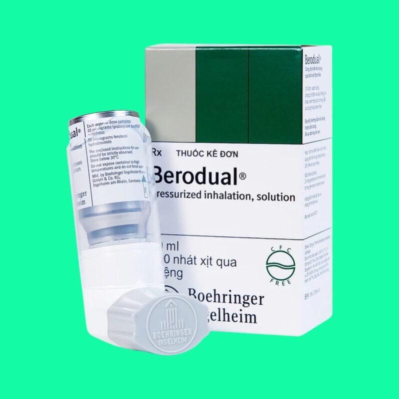 Thuốc Berodual là thuốc gì? giá bao nhiêu? mua ở đâu? có tác dụng gì?