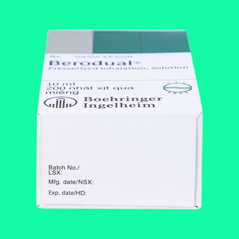 Thuốc Berodual là thuốc gì? giá bao nhiêu? mua ở đâu? có tác dụng gì?