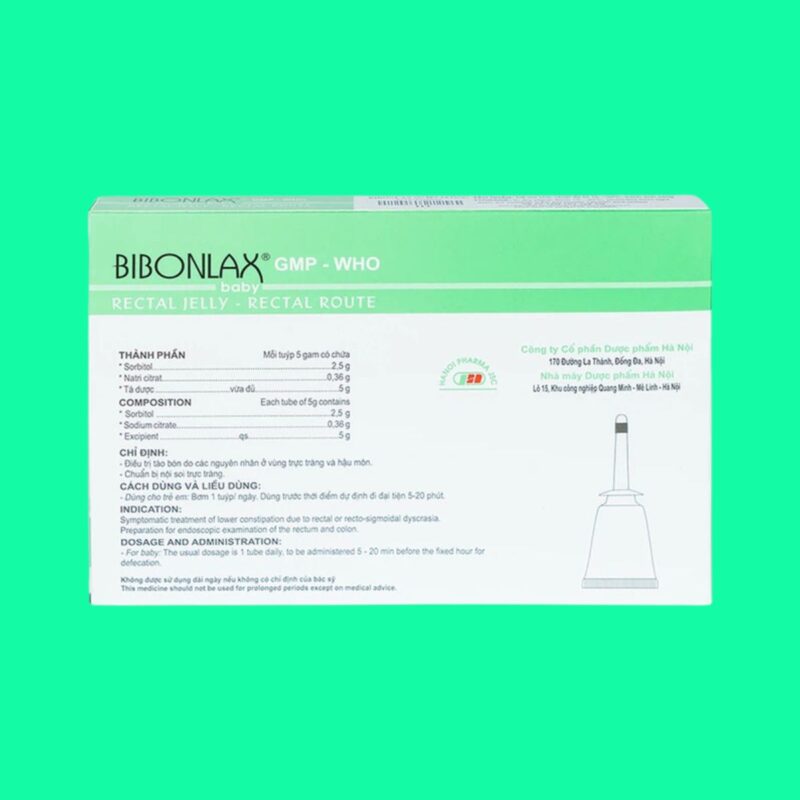 Thuốc Bibonlax : Công dụng, liều dùng, lưu ý tác dụng phụ, giá bán