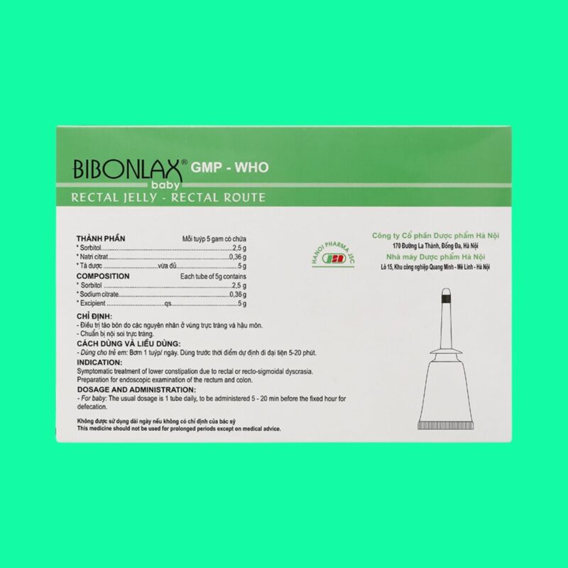 Thuốc Bibonlax : Công dụng, liều dùng, lưu ý tác dụng phụ, giá bán