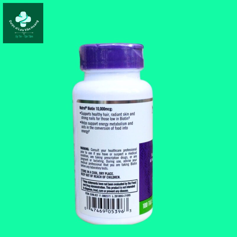 Thuốc Biotin Mỹ là gì? giá bao nhiêu? mua ở đâu? có tác dụng gì?