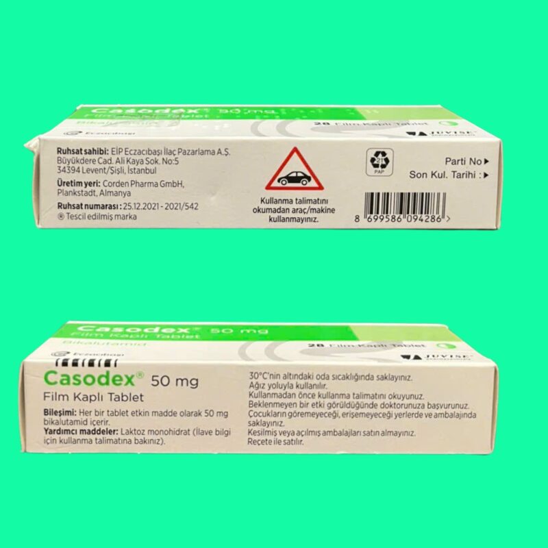Thuốc Casodex: Công dụng, liều dùng, lưu ý tác dụng phụ, giá bán