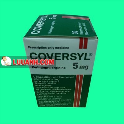 Thuốc Coversyl là thuốc gì? giá bao nhiêu? mua ở đâu? có tác dụng gì?