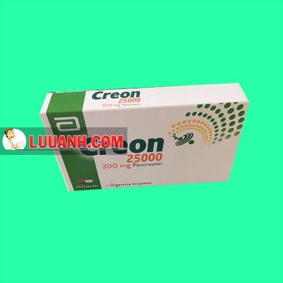 Thuốc Creon 25000 là thuốc gì? giá bao nhiêu? mua ở đâu? có tác dụng gì?
