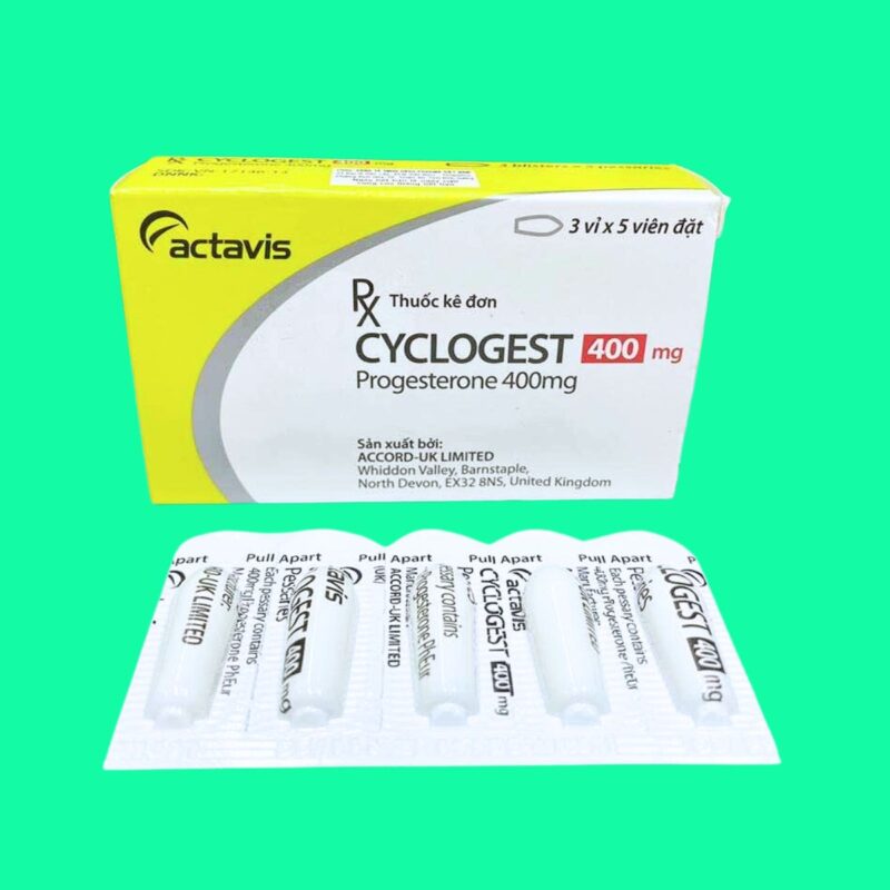 Thuốc Cyclogest là thuốc gì? giá bao nhiêu? mua ở đâu? có tốt không?