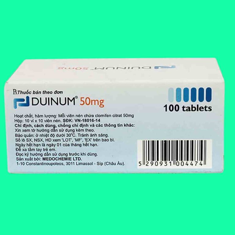 Thuốc Duinum là thuốc gì? giá bao nhiêu? mua ở đâu? có tác dụng gì?