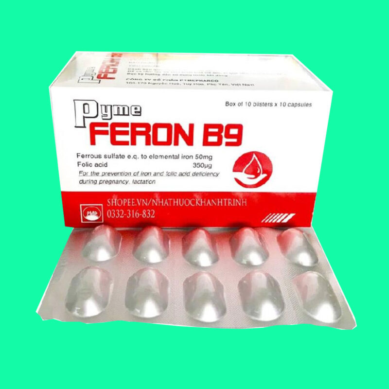 Thuốc Feron B9 là thuốc gì? giá bao nhiêu? mua ở đâu? có tác dụng gì?