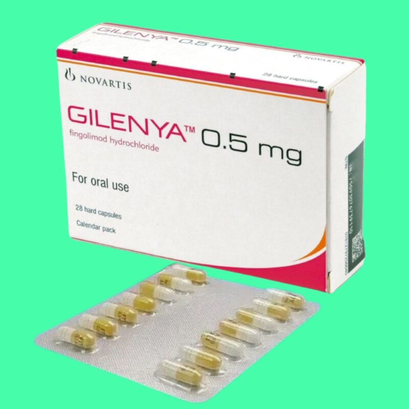 Thuốc Gilenya : Công dụng, liều dùng, lưu ý tác dụng phụ, giá bán