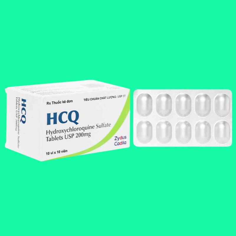 Thuốc HCQ: Công dụng, liều dùng, lưu ý tác dụng phụ, giá bán