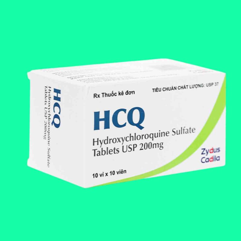 Thuốc HCQ: Công dụng, liều dùng, lưu ý tác dụng phụ, giá bán