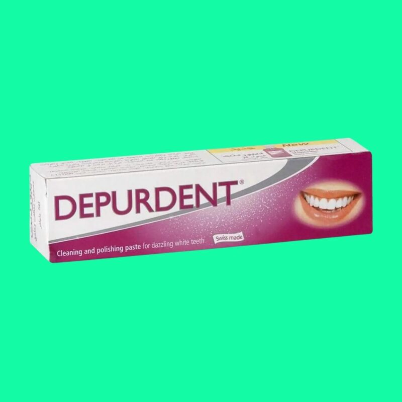 Kem đánh răng Depurdent: Công dụng, liều dùng và lưu ý tác dụng phụ