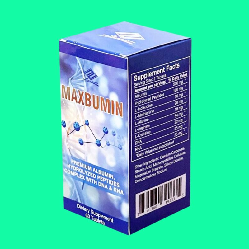 Maxbumin: Công dụng, liều dùng, lưu ý tác dụng phụ, giá bán