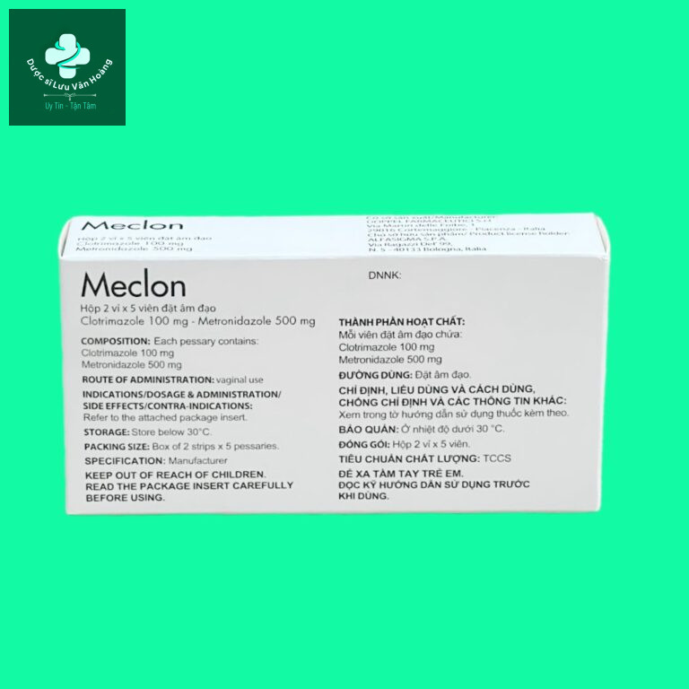 Thuốc Meclon là thuốc gì? giá bao nhiêu? mua ở đâu? có tác dụng gì?