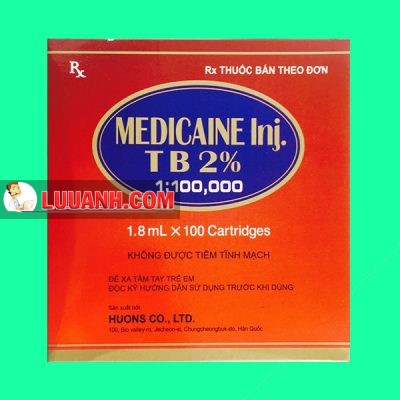 Thuốc Medicaine injection 2% là thuốc gì? giá bao nhiêu? mua ở đâu?