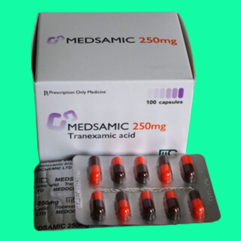 Thuốc Medsamic: Công dụng, liều dùng, lưu ý tác dụng phụ, giá bán