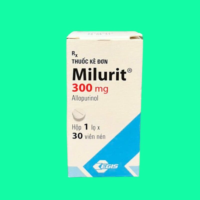 Thuốc Milurit 300mg là gì? giá bao nhiêu? mua ở đâu? có tác dụng gì?