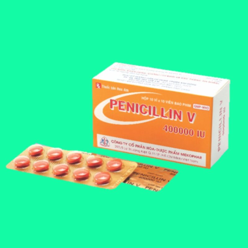 Thuốc Penicillin V: Công dụng, liều dùng, lưu ý tác dụng phụ, giá bán