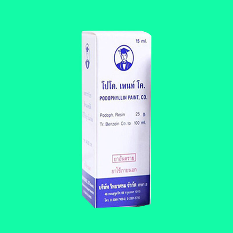 Thuốc Podophyllin 25 là thuốc gì? giá bao nhiêu? mua ở đâu? có tốt không