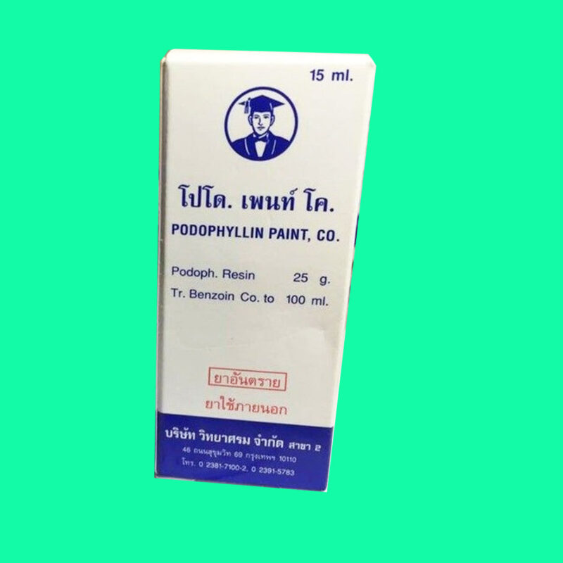 Thuốc Podophyllin 25 là thuốc gì? giá bao nhiêu? mua ở đâu? có tốt không