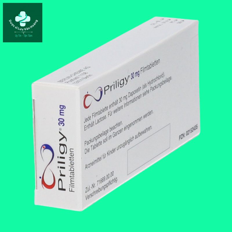 Thuốc Priligy 30mg (h/3v) là thuốc gì? giá bao nhiêu? mua ở đâu?
