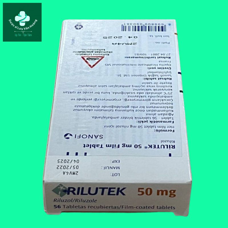 Thuốc Rilutek là thuốc gì? giá bao nhiêu? mua ở đâu? có tác dụng gì?