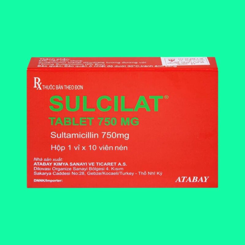 Thuốc Sulcilat là thuốc gì? Giá bao nhiêu? Mua ở đâu? Có tác dụng gì?