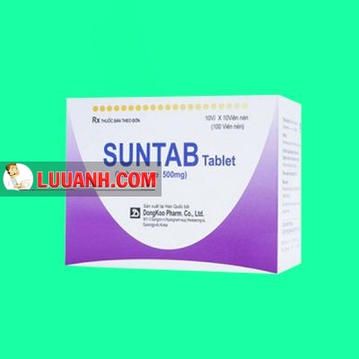 Thuốc Suntab là thuốc gì? Giá bao nhiêu? Mua ở đâu? Có tác dụng gì?