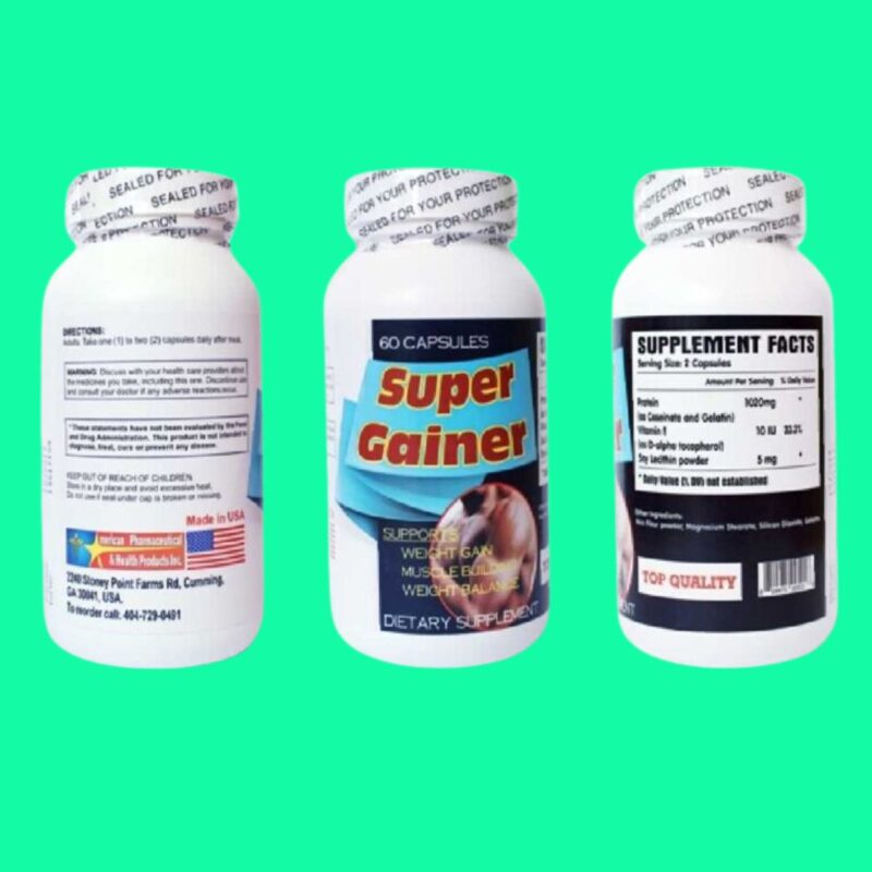 Thuốc Super Gainer: Công dụng, liều dùng và lưu ý tác dụng phụ